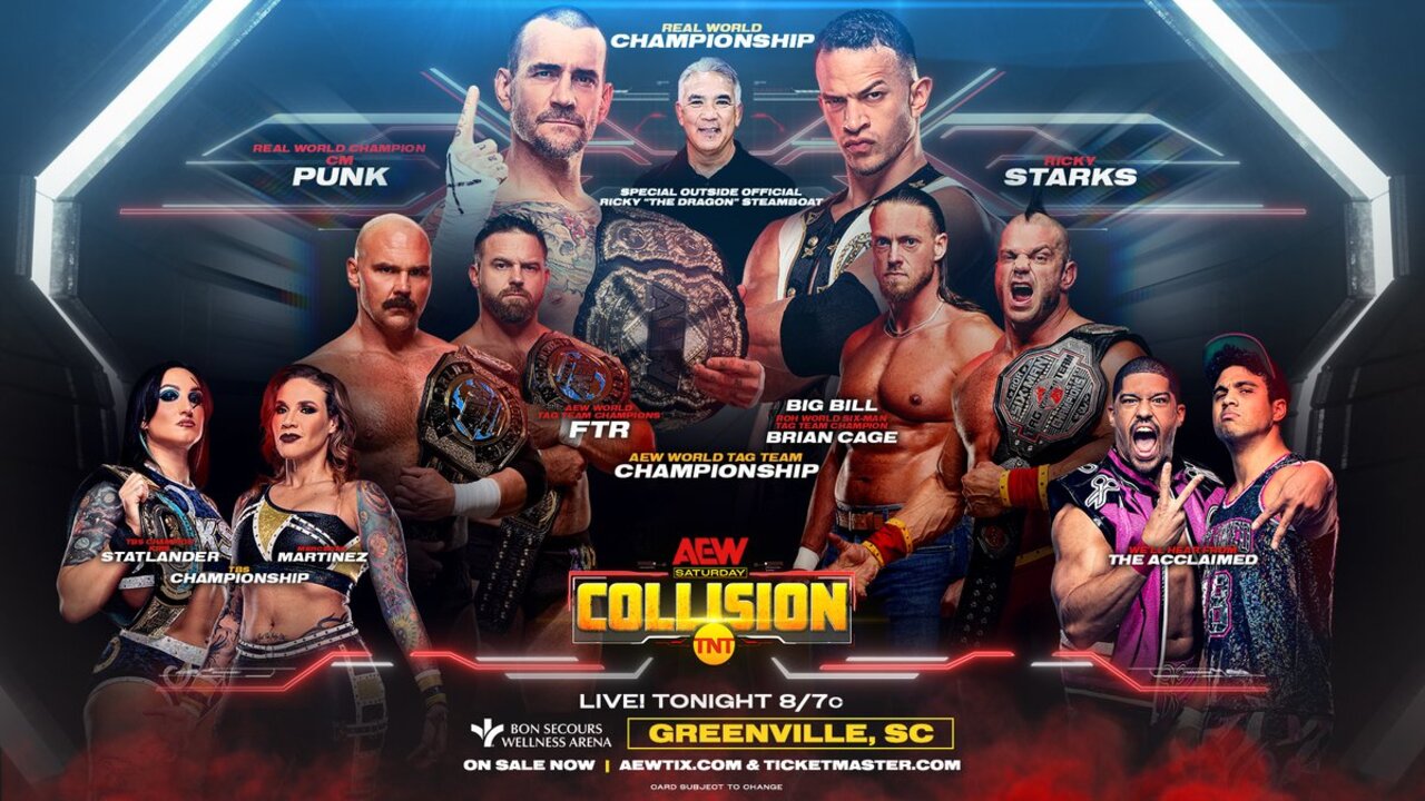 AEW Collision Results (8/5/23): CM Punk Defends Against Ricky Starks