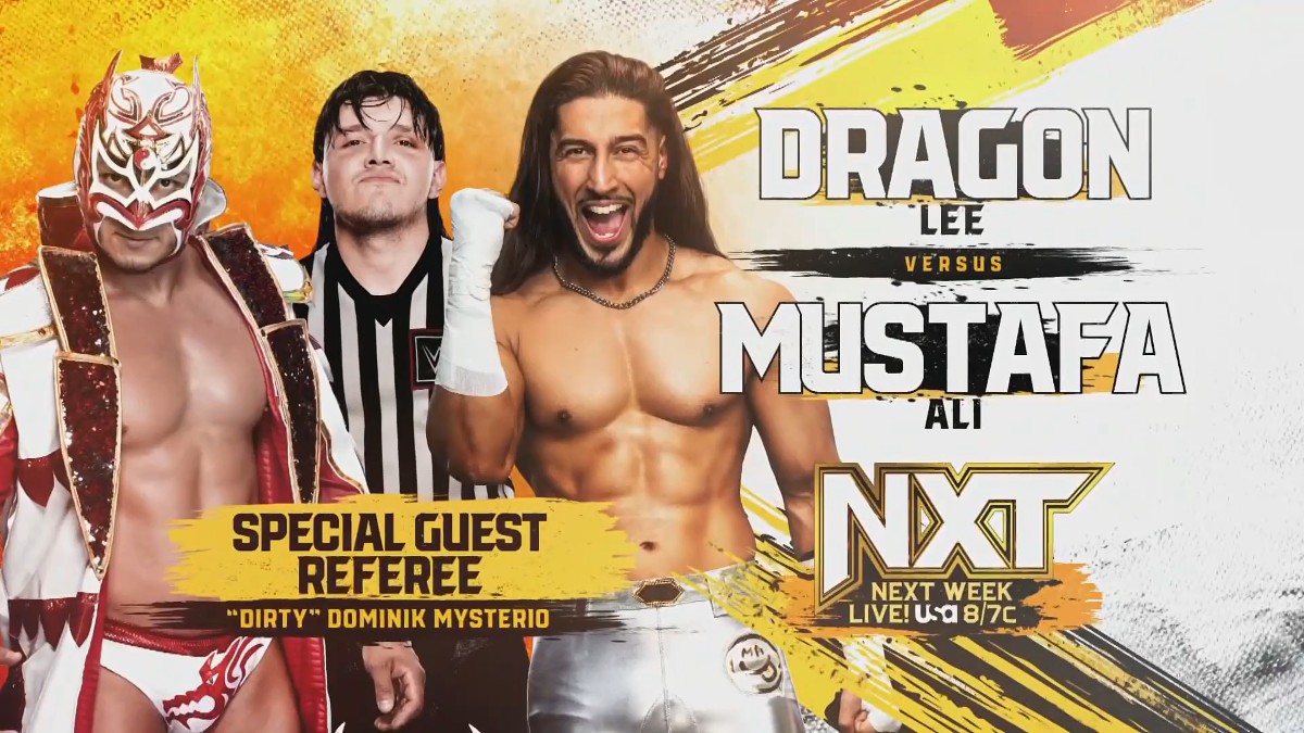 Dragon Lee vs. Mustafa Ali And More Set For 9/5 WWE NXT