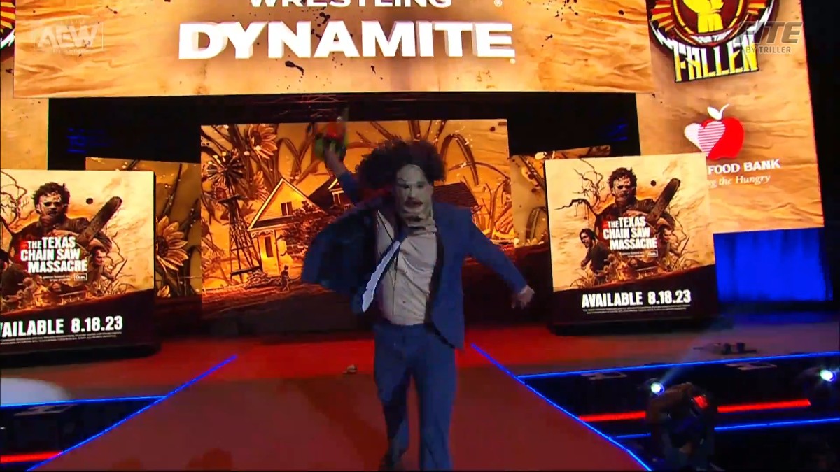 Leatherface Appears On 8/16 AEW Dynamite