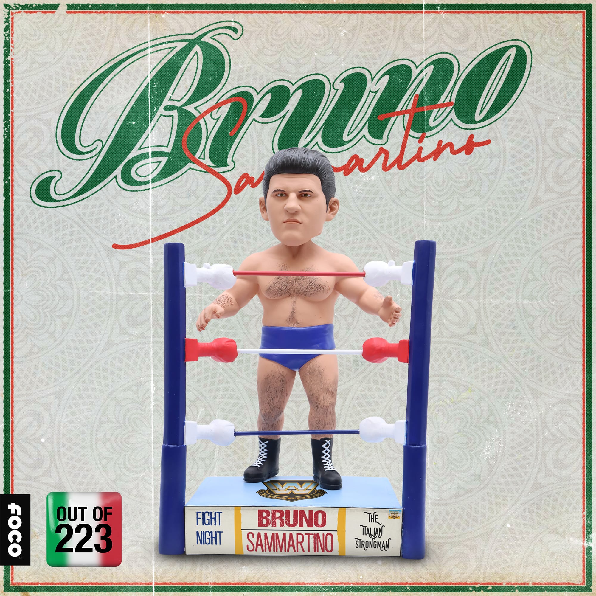 FOCO WWE Bruno Sammartino Limited Bobblehead Up For Pre-Order (Photos ...