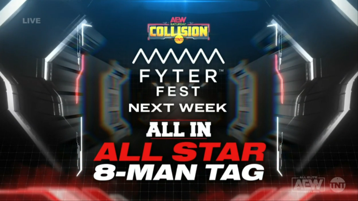 All Star 8-Man Tag Team Match Set For 8/26 AEW Collision - Wrestlezone