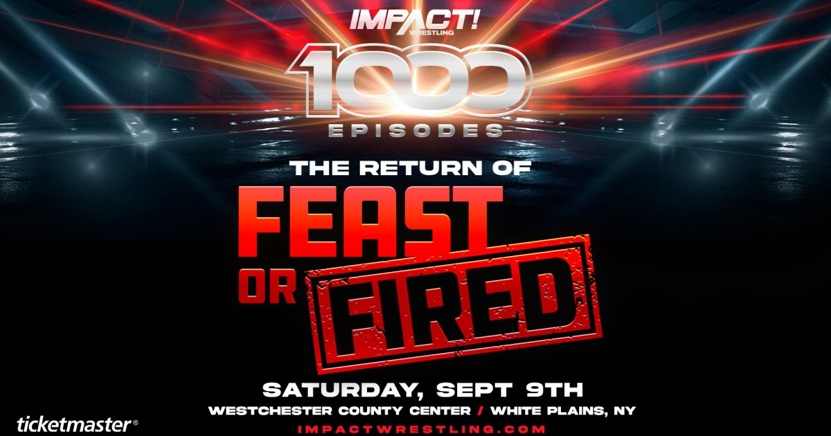 IMPACT Wrestling's Feast Or Fired Match Returns At IMPACT 1000
