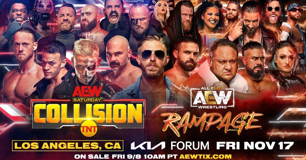 AEW Announces Live Edition Of AEW Collision For 11/17