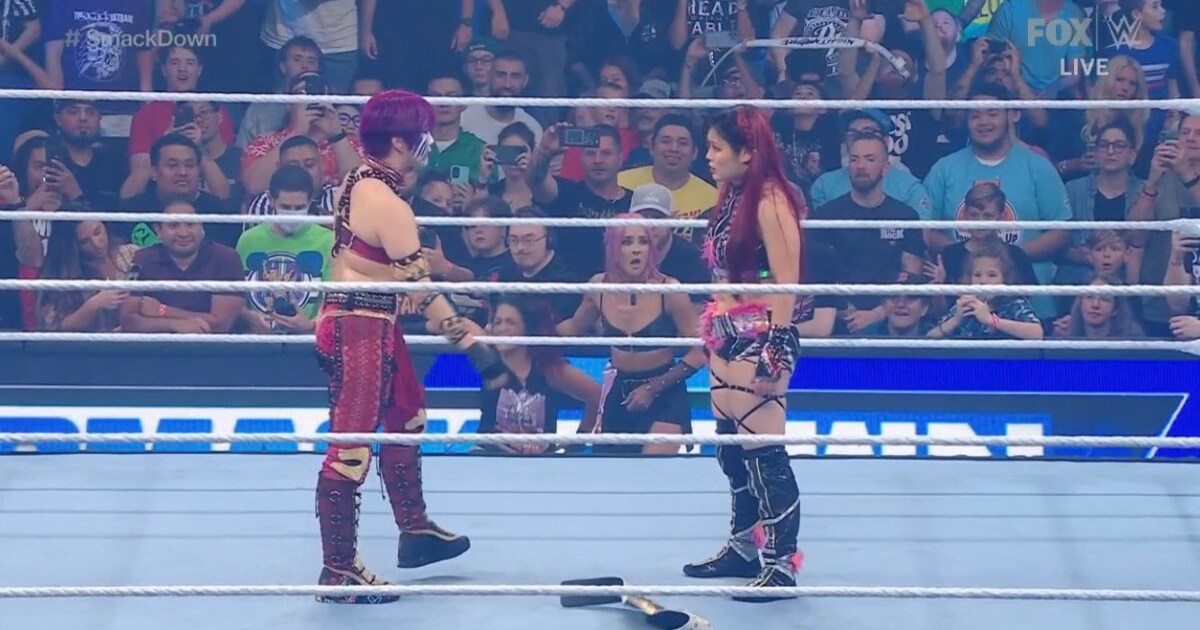 Asuka Confronts IYO SKY On 9/8 WWE SmackDown - Wrestlezone