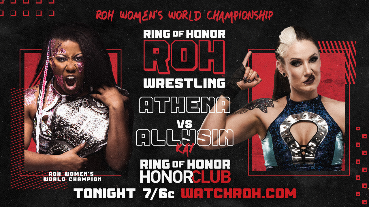 Ring Of Honor Results (9/7/23): Athena Defends Against Allysin Kay