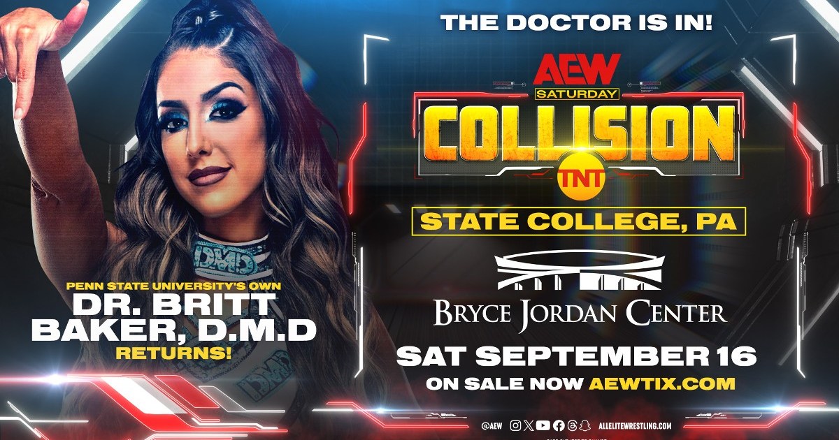 Britt Baker Appearance Set For 9/16 AEW Collision