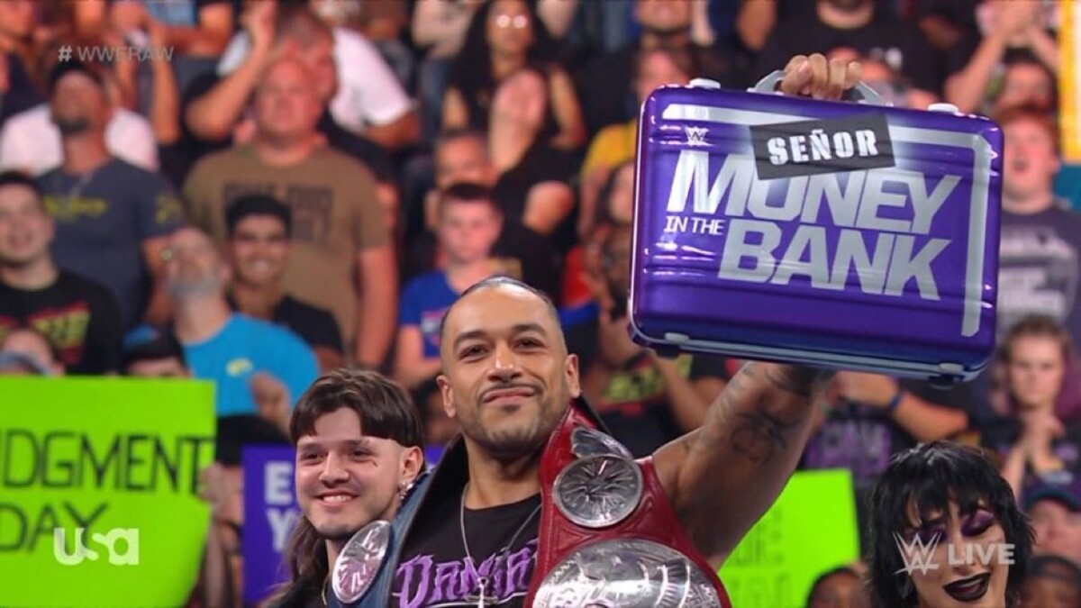 Damian Priest Gets New MITB Briefcase On WWE RAW