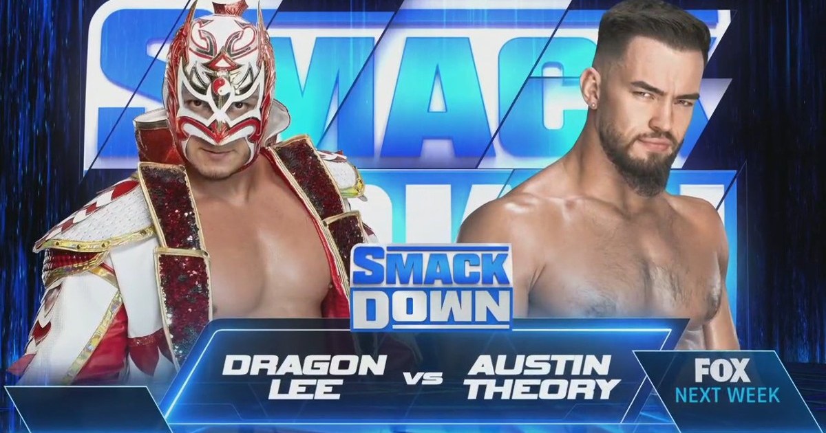 Dragon Lee vs. Austin Theory Set For 10/6 WWE SmackDown