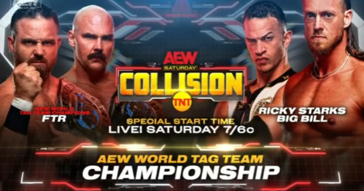 AEW Tag Team Title Match Set For 10/7 AEW Collision - Wrestlezone