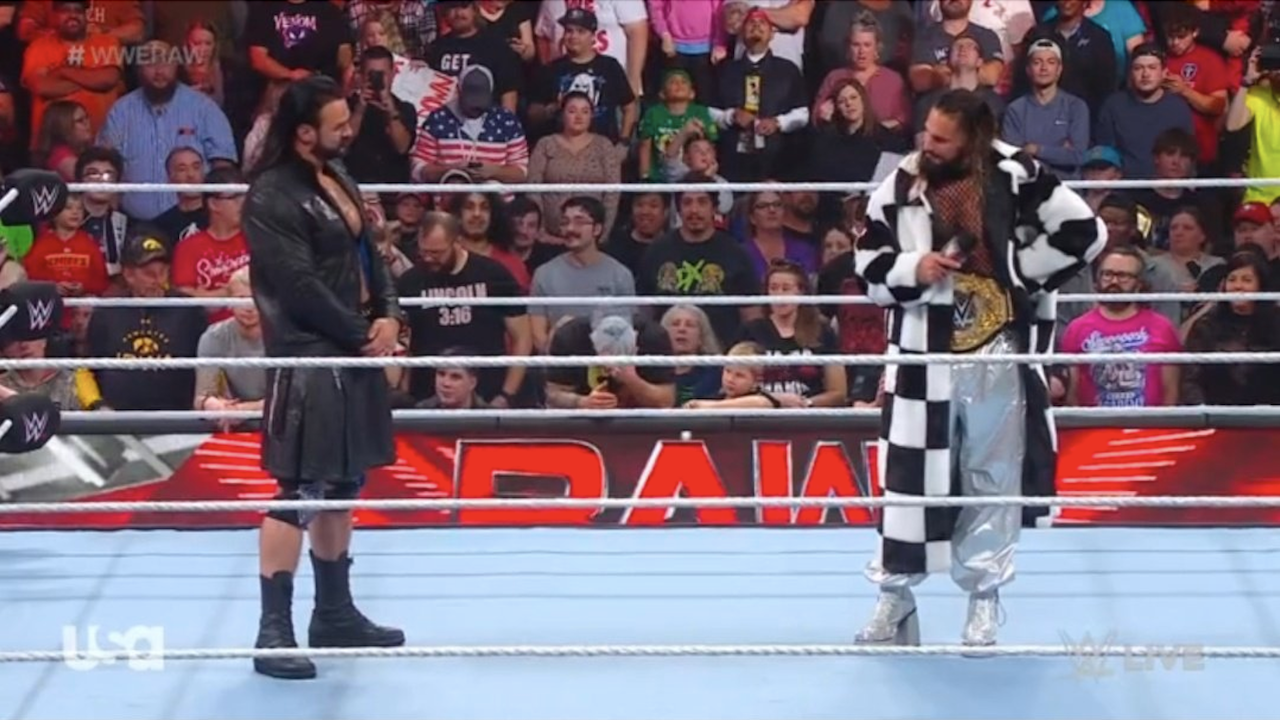Drew McIntyre Stops Damian Priest MITB Cash-In, Faces Seth Rollins At ...