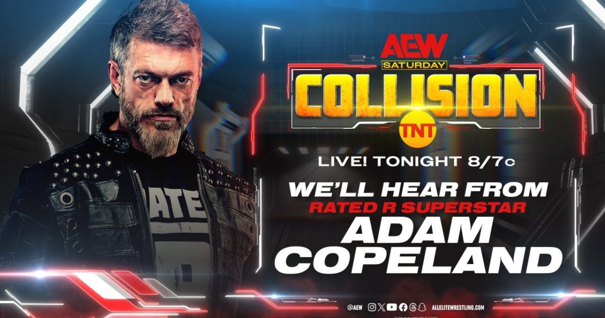 Adam Copeland Speaks, Updated Card For 11/25 AEW Collision