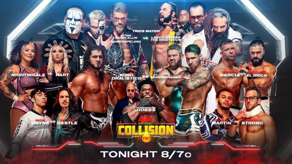 AEW Collision Results (11/11/23): Copeland, Sting, & Darby Team