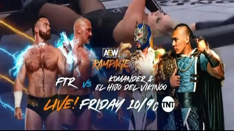 FTR vs. Komander And Vikingo Set For 11/10 AEW Rampage