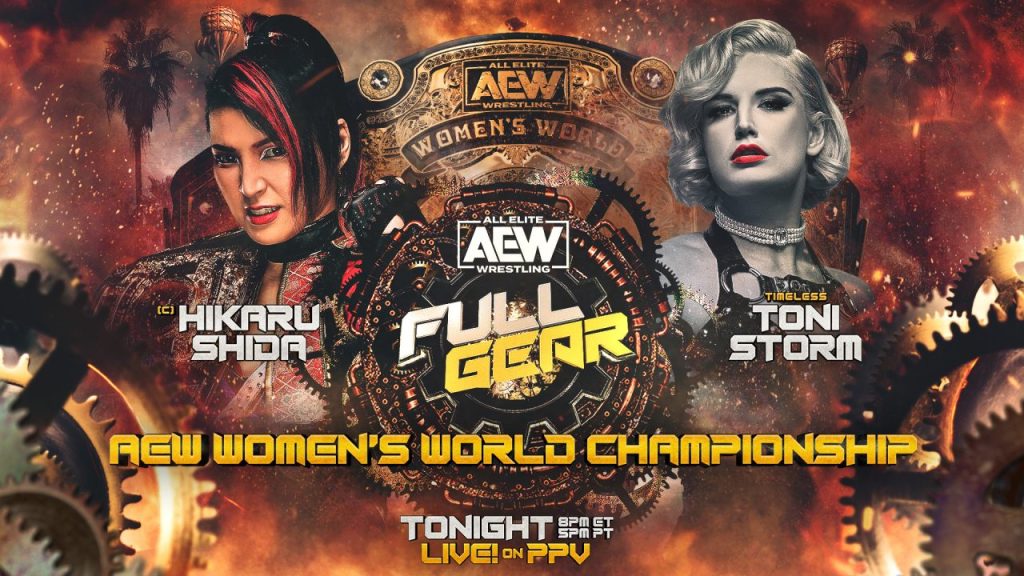AEW Full Gear: Hikaru Shida vs. Timeless Toni Storm Result