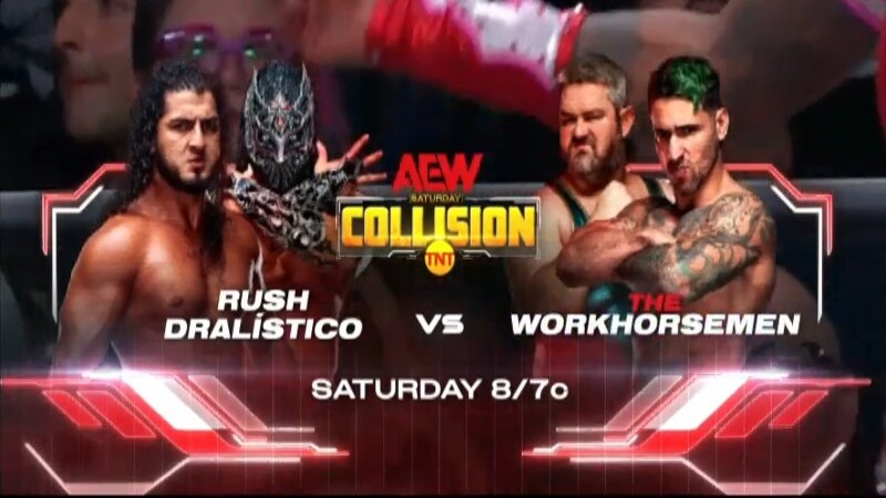 RUSH And Dralistico To Team Up On 11/11 AEW Collision