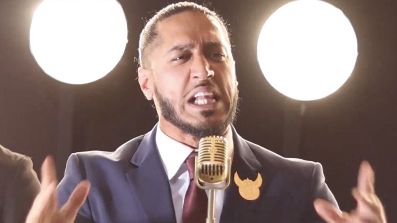 Mustafa Ali Visits At AEW All Out