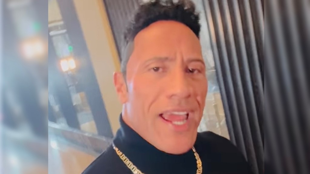 The Rock Keeps It '90s To Wish Everyone A Merry Christmas