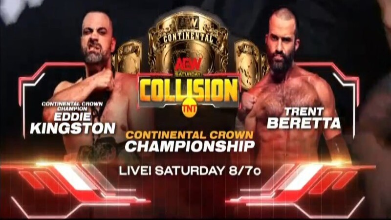 AEW Continental Crown Title Match Set For 1/6 AEW Collision