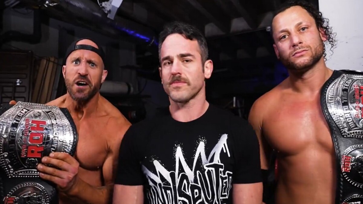 The Undisputed Kingdom Vow To Bring Honor To ROH Tag Titles
