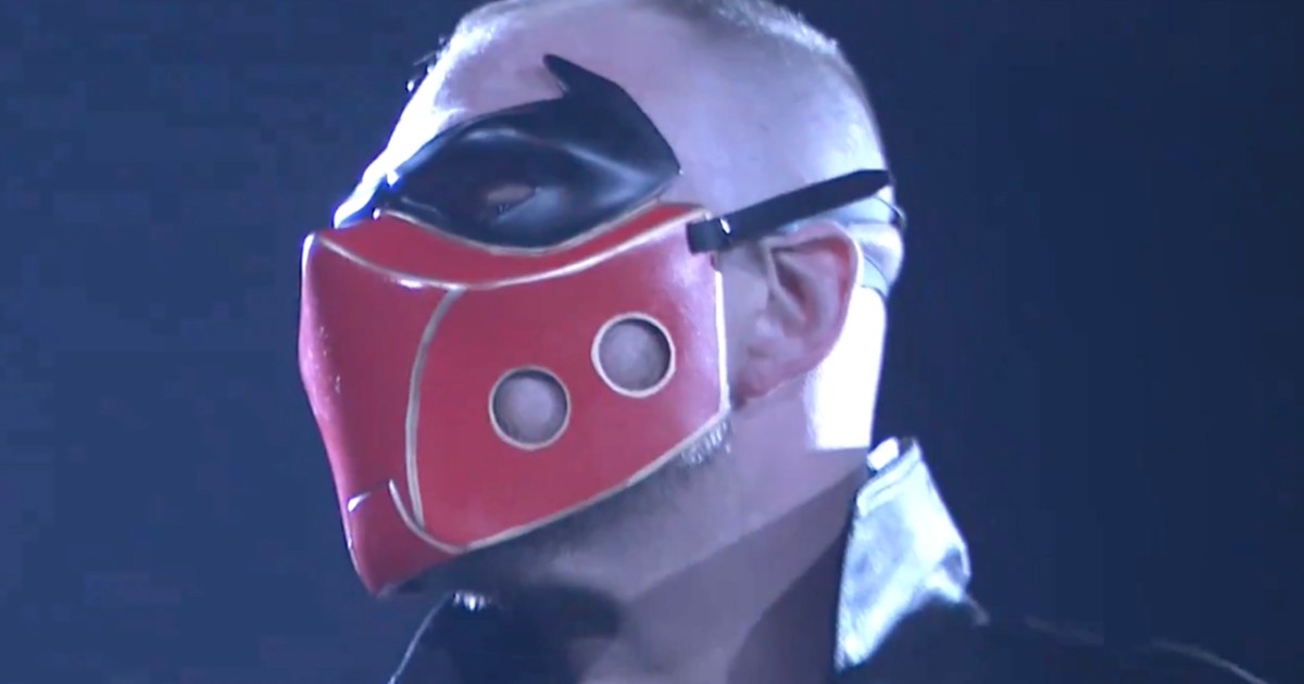 Jon Moxley Wears Red Hood-Inspired Gear At Wrestle Kingdom 18