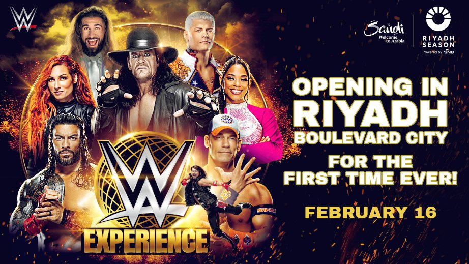 WWE Experience Is Set To Launch This Friday In Saudi Arabia - Wrestlezone