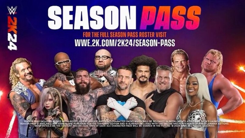CM Punk, Jade Cargill, Pat McAfee, More Included In WWE 2K24 Season Pass
