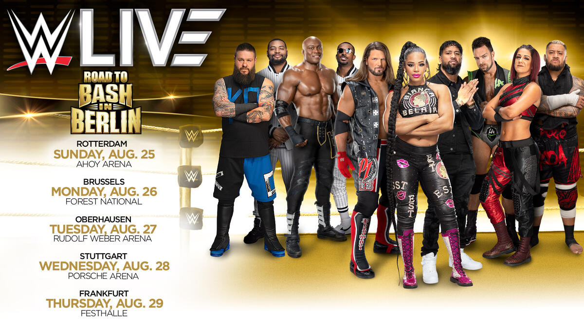 WWE Announces Five New Dates For ‘Bash In Berlin’ Tour - Wrestlezone