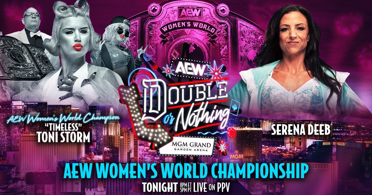 AEW Double Or Nothing: Toni Storm vs. Serena Deeb Result