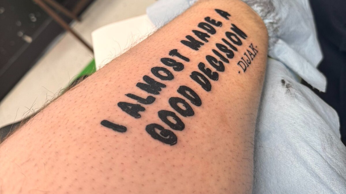 WWE Fan Got A Dijak Tattoo On A Bet