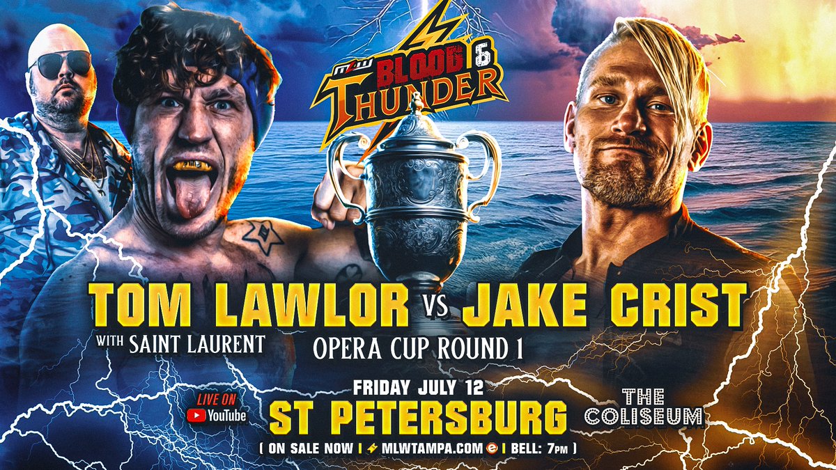 Tom Lawlor vs. Jake Crist Added To 2024 MLW Opera Cup - Wrestlezone