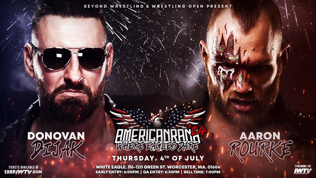 Donovan Dijak's First Post-WWE Match Announced - Wrestlezone