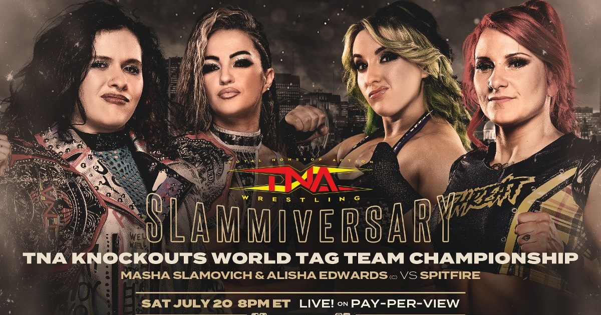 TNA Knockouts Tag Team Title Match Set For TNA Slammiversary - Wrestlezone
