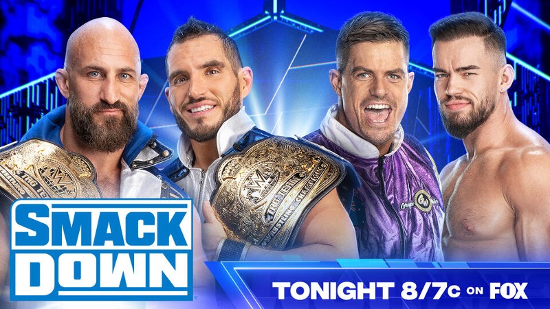 WWE Tag Team Title Match Added To 7/12 WWE SmackDown