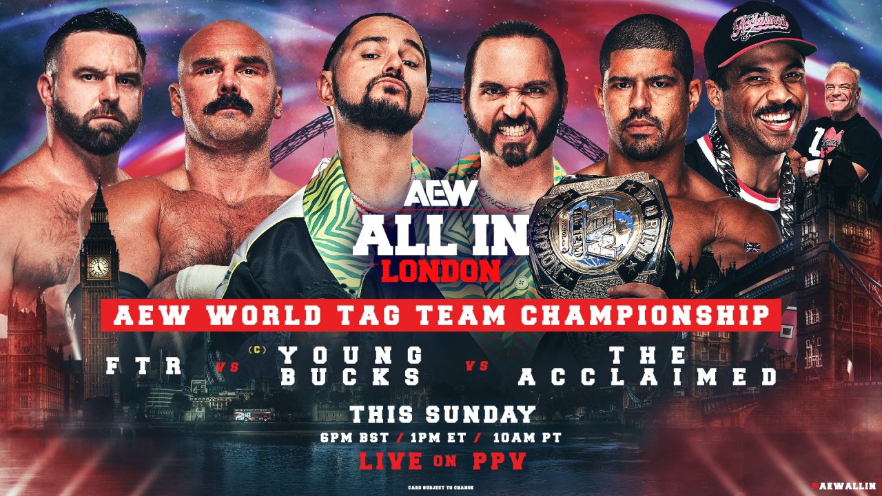 AEW All In: Young Bucks vs. FTR vs. The Acclaimed Result