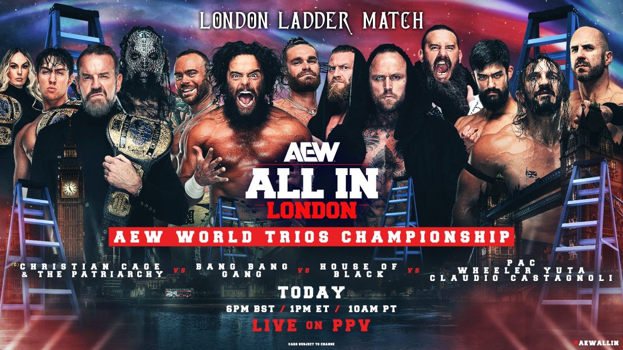 AEW All In: London Ladder Trios Match Result
