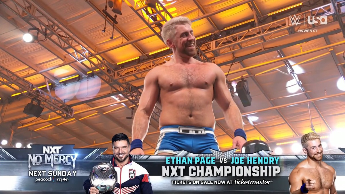 Joe Hendry To Challenge For NXT Title At NXT No Mercy