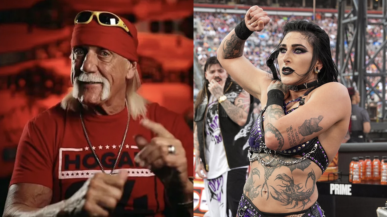 Hulk Hogan Loves Rhea Ripley, Says ‘She's TheBomb.Com’ - Wrestlezone