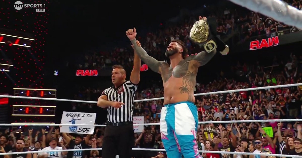 Jey Uso Wins WWE Intercontinental Title On 9/23 WWE RAW