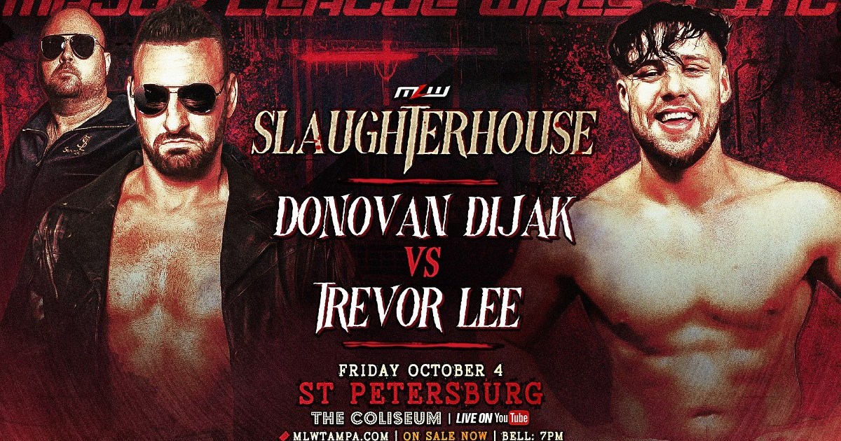 Donovan Dijak vs. Trevor Lee Announced For MLW Slaughterhouse - Wrestlezone