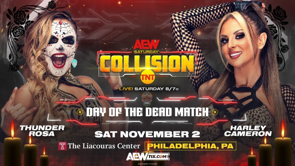 Day Of The Dead Match, More Set For 11/2 AEW Collision