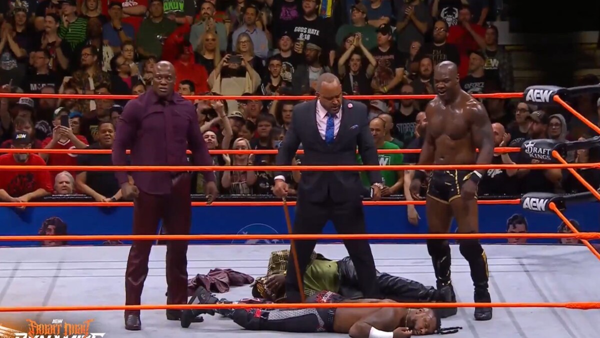 Bobby Lashley Makes AEW Debut At AEW Fright Night Dynamite