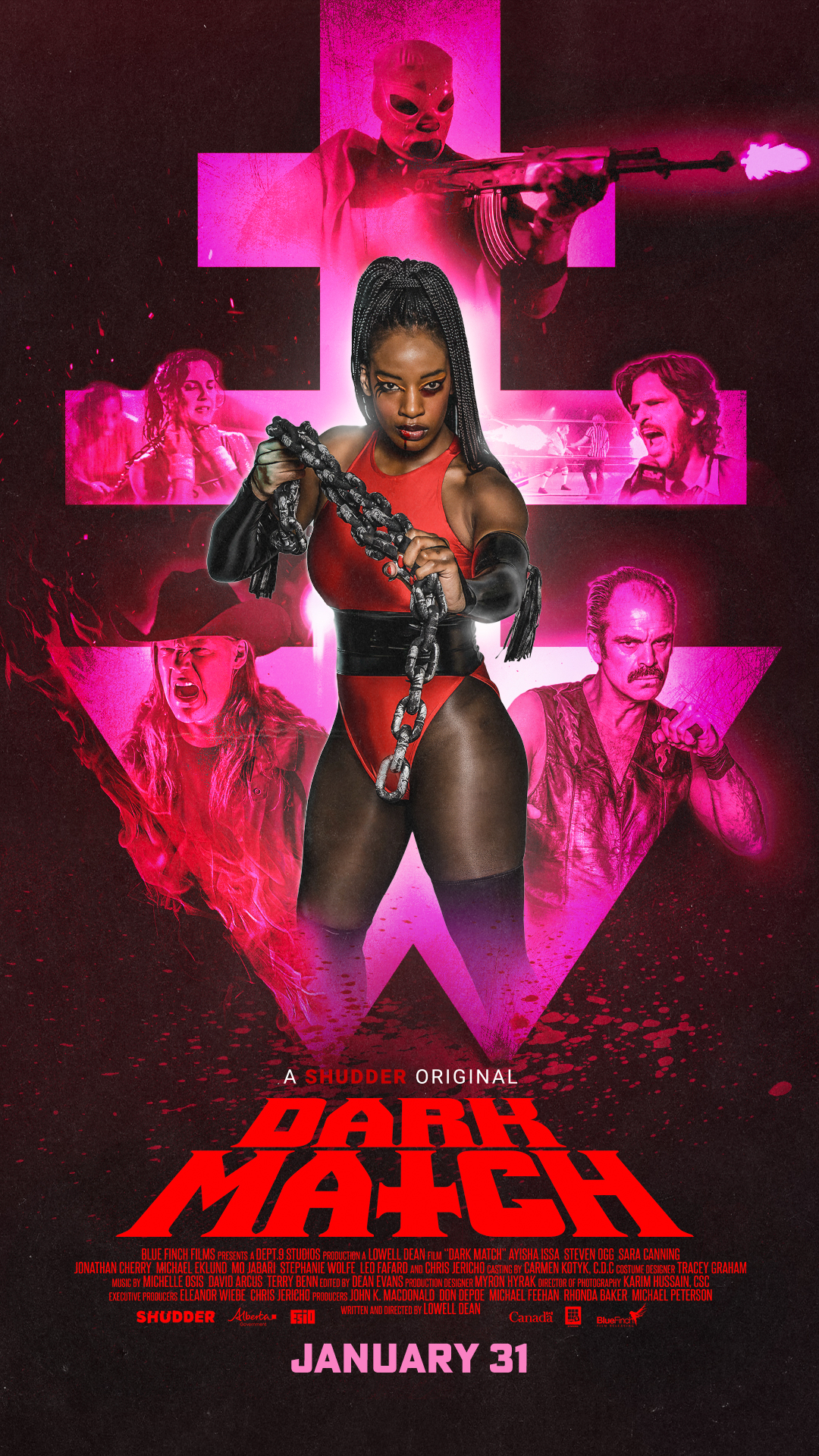 Chris Jericho Featured On New Poster For New Horror Film ‘Dark Match ...