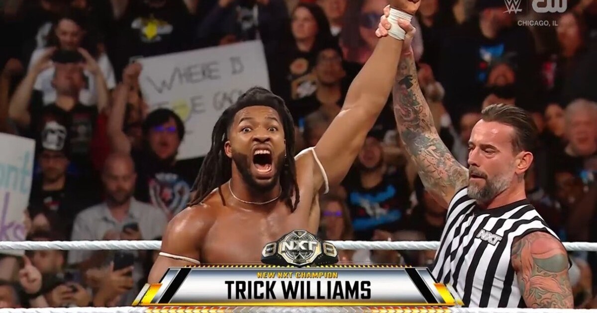 Trick Williams Regains NXT Title On 10/1 WWE NXT