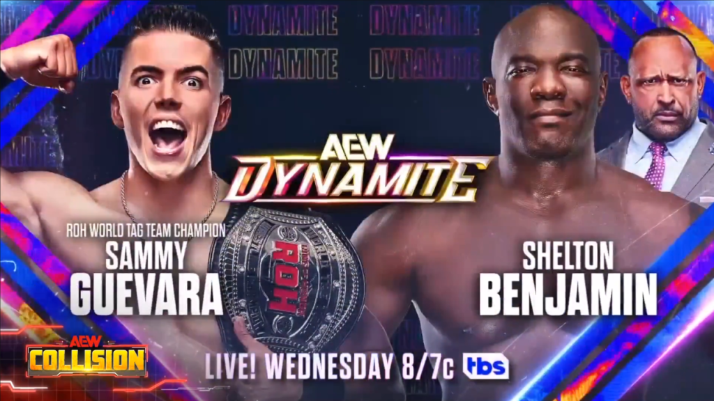 Sammy Guevara vs. Shelton Benjamin, More Added To 10/23 AEW Dynamite