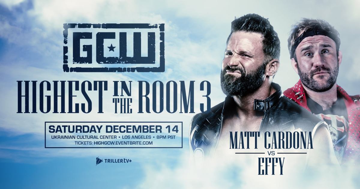 EFFY Replaces Ricky Starks, Will Face Matt Cardona At GCW Highest In ...