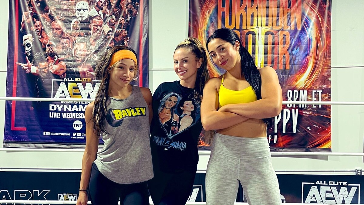 Mercedes Moné Trains With Indi Hartwell And Harley Cameron