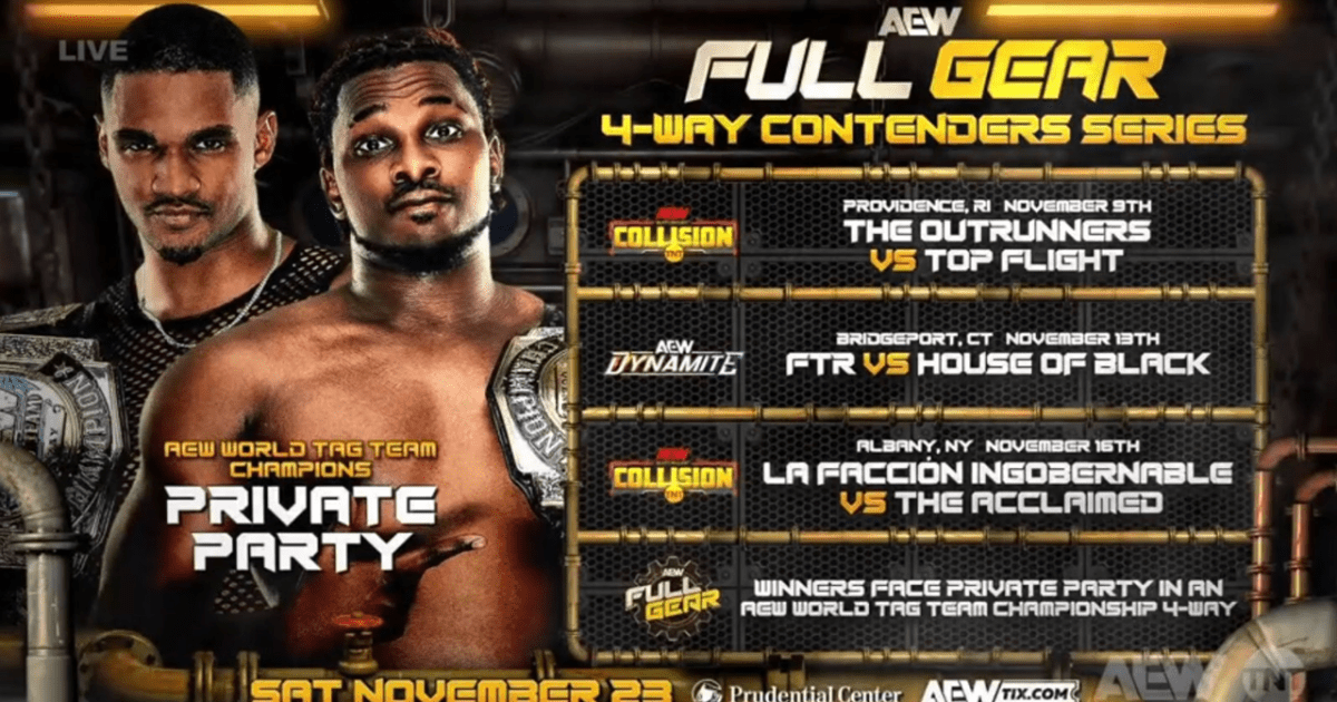 The Acclaimed Advance To AEW Full Gear Tag Team Championship Match ...