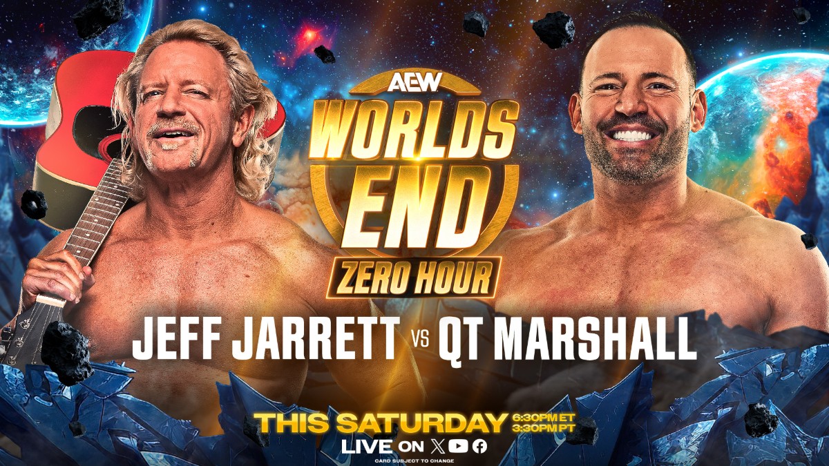 Jeff Jarrett vs. QT Marshall, More Announced For AEW Worlds End: Zero Hour