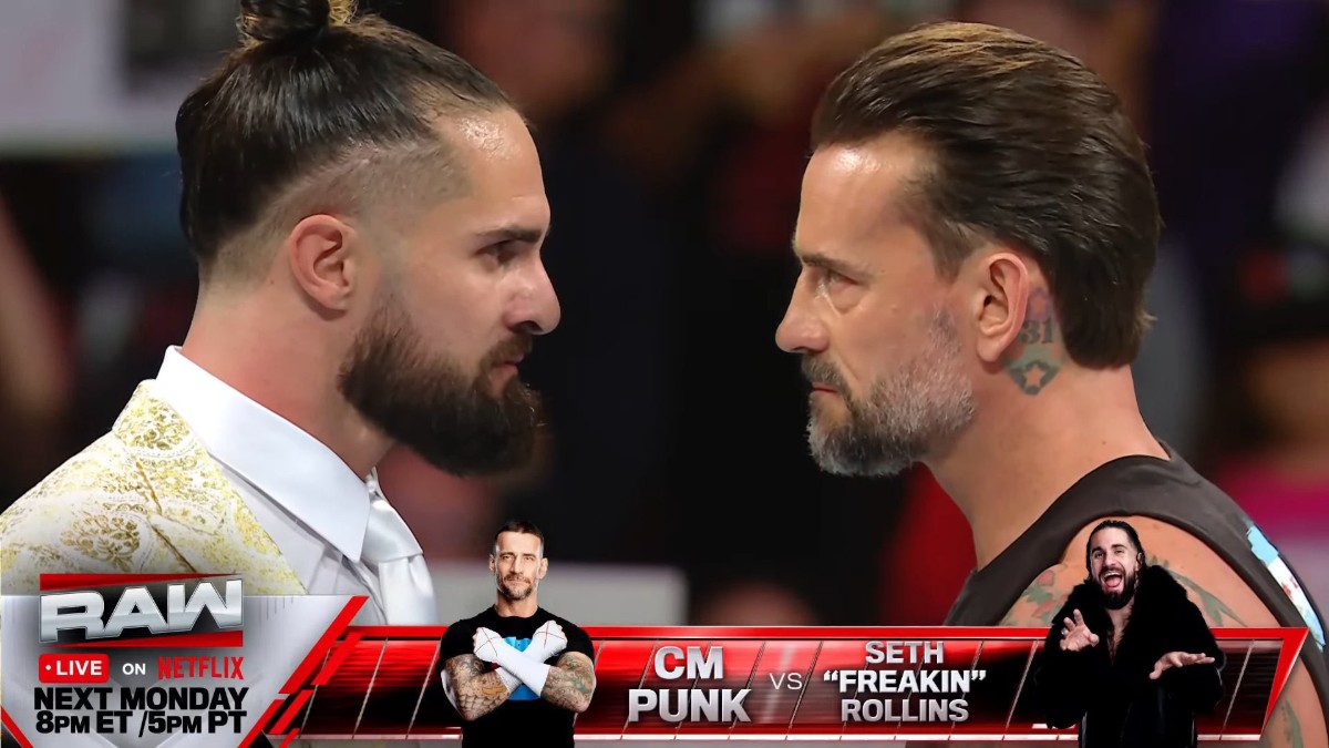 CM Punk And Seth Rollins Reference Vince McMahon, AEW, More On WWE RAW