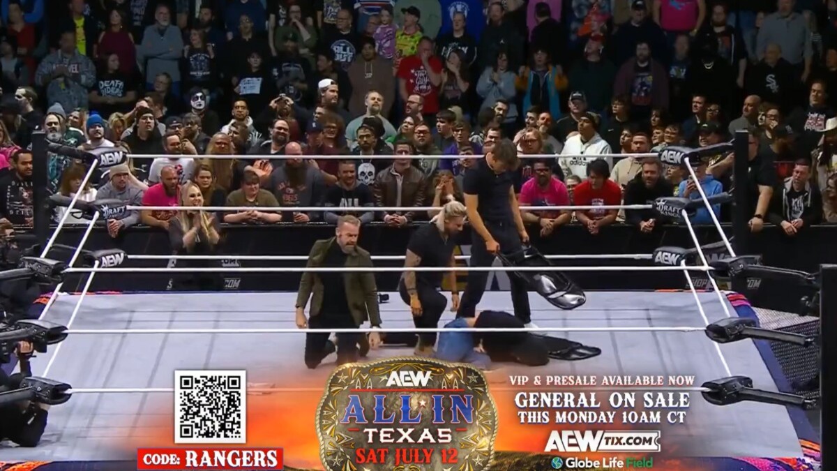 The Patriarchy Attacks HOOK On AEW Dynamite - Wrestlezone